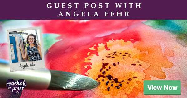Guest Post with Angela Fehr on Color Mixing With Watercolour - Rebekah ...